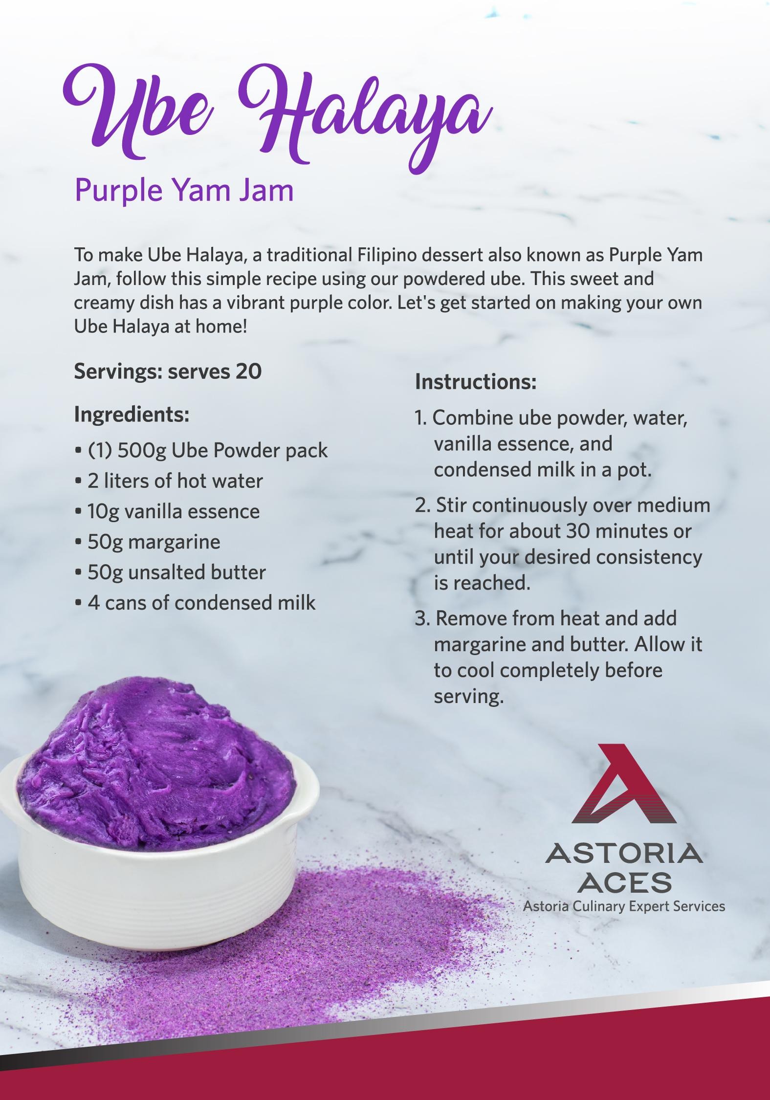 How To Make Ube Jam Good Shepherd